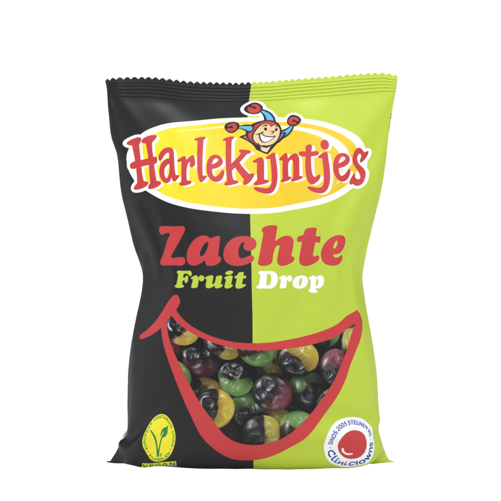 Zachte Fruit Drop - Harlekijntjes